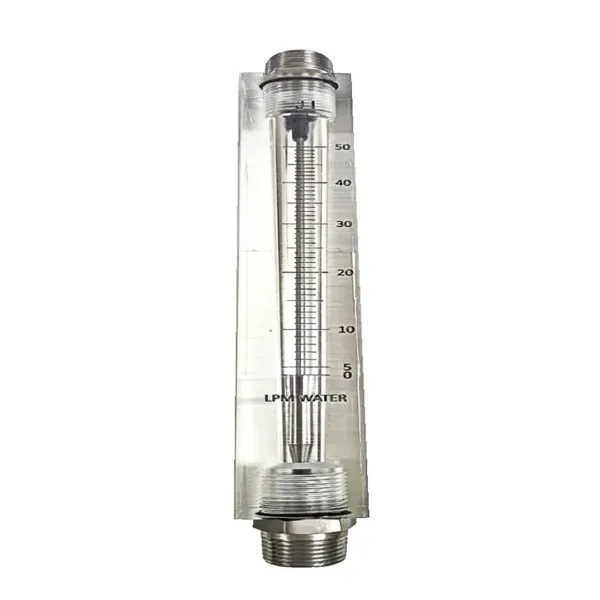 Acrylic Tube Rotameter: Precision Water Flow, 0-50 LPM
