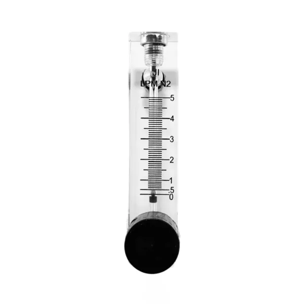 Acrylic Tube Rotameter for Nitrogen, Range 0 to 5 LPM, Connection 1/4 ...